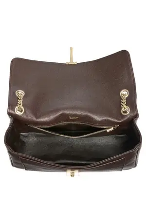 TOM FORD Mia Chain Shoulder Bag - Espresso