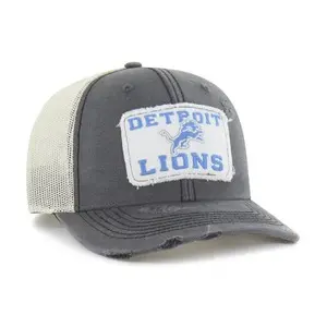 '47 Detroit Lions Egremont Well-worn Adjustable Trucker Hat