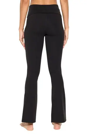 Spiritual Gangster Euphoria Foldover Flare Yoga Pants