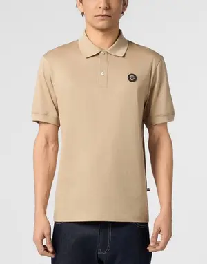 BILLIONAIRE Polo T-shirt Basic - Beige