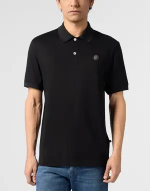 BILLIONAIRE Polo T-shirt Basic - Black