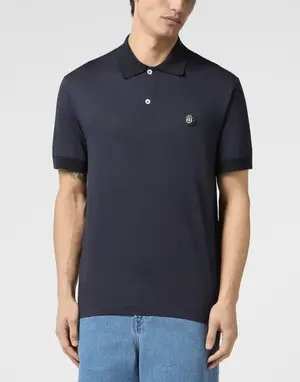 BILLIONAIRE Polo T-shirt Basic - Navy
