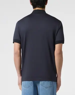 BILLIONAIRE Polo T-shirt Basic - Navy