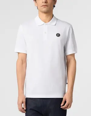BILLIONAIRE Polo T-shirt Basic - White