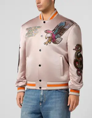 Philipp Plein Embroidered Outerwear For Men