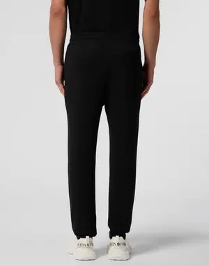 PLEIN SPORT Fleece Joggers 3d Tiger - Black