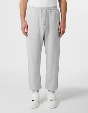 PLEIN SPORT Fleece Joggers 3d Tiger - Grey