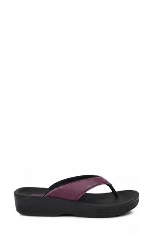 AEROTHOTIC Flumen Flip Flop - Plum