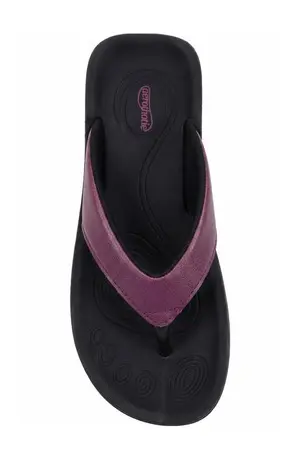 AEROTHOTIC Flumen Flip Flop - Plum