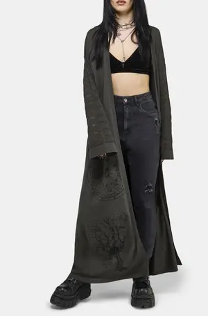 DISTURBIA Evander Cosmic Astrology Cardigan