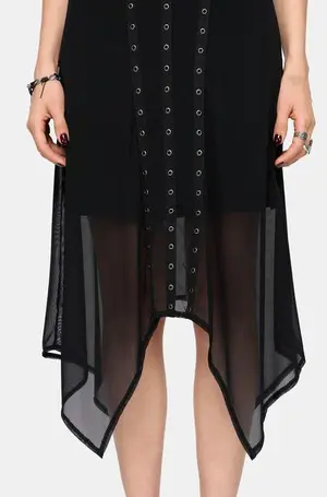DISTURBIA Virella Mesh Cami Midi Dress