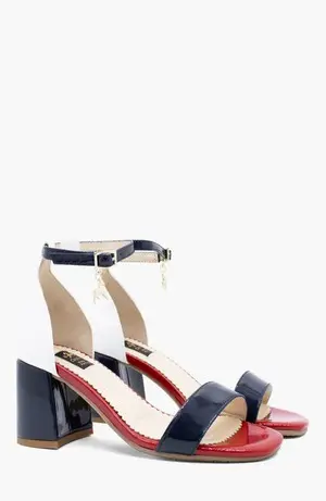 CAVALINHO Block Heel Sandals With Adjustable Ankle Strap