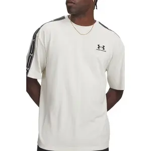 Under Armour Icon Heavyweight Taped T-shirt - Summit White/black