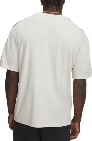 Under Armour Icon Heavyweight Taped T-shirt - Summit White/black