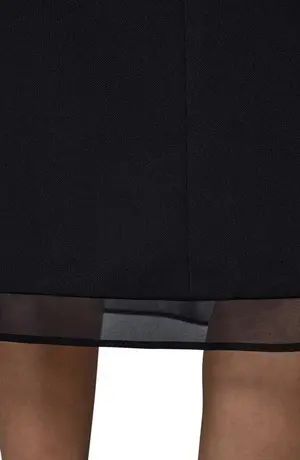 Donna Karan New York Sleeveless A-line Cocktail Dress - Black