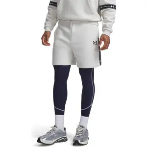 Under Armour Icon Fleece Shorts - Summit White/black
