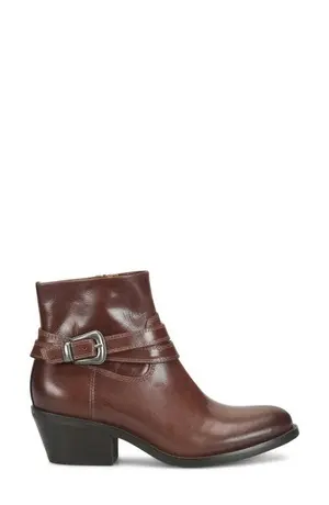 SOFFT Alessandra Leather Bootie - Cognac