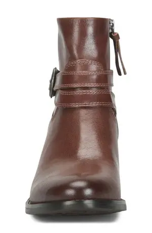SOFFT Alessandra Leather Bootie - Cognac