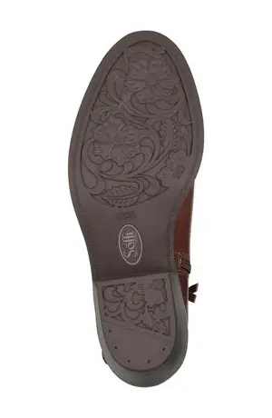 SOFFT Alessandra Leather Bootie - Cognac