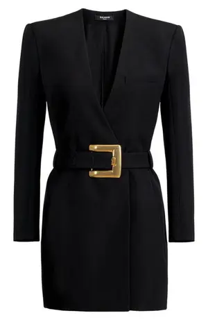 Balmain Short Belted Dress