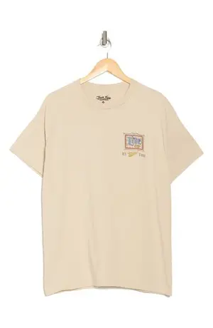 Junk Food Miller Lite Stained Glass Graphic T-shirt