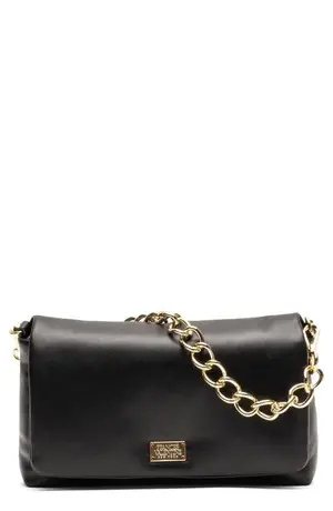 FRANCES VALENTINE Small Effie Leather Crossbody Bag - Black