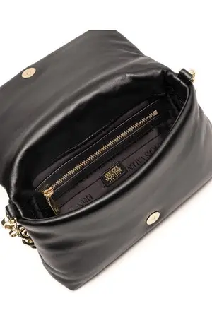 FRANCES VALENTINE Small Effie Leather Crossbody Bag - Black