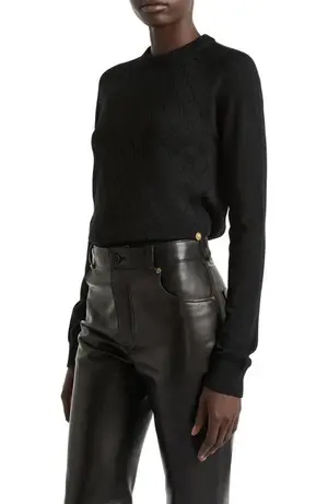 Balmain Knit Jumper - Black