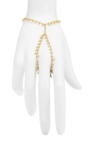 HOUSE OF OLIA Danji 14k Filled Hand Chain - Gold