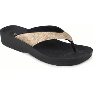 AEROTHOTIC Platform Flip Flop - Brown
