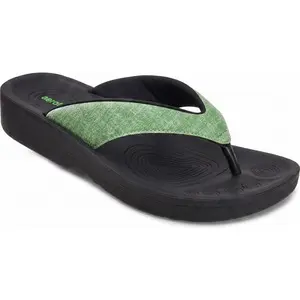 AEROTHOTIC Platform Flip Flop - Green