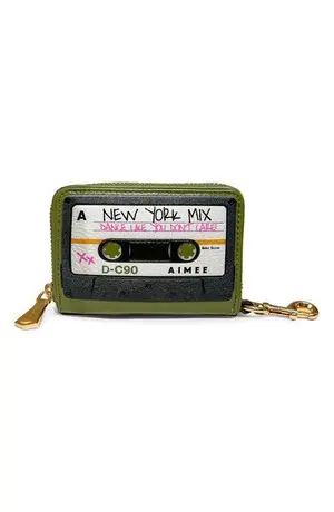 AIMEE Mix Tape Leather Bag Charm Wallet