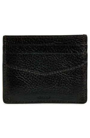 LEMAIRE Gear Grained Leather Card Holder