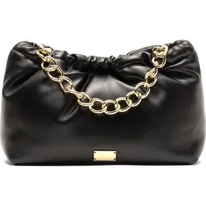 FRANCES VALENTINE Bici Leather Crossbody Bag - Black