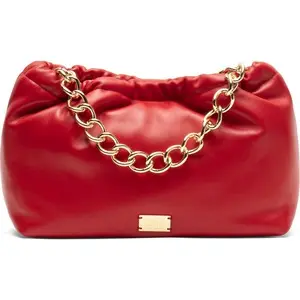 FRANCES VALENTINE Bici Leather Crossbody Bag - Red
