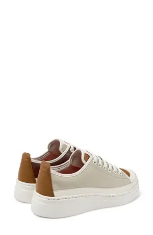 Camper Runner Up Twins Leather Platform Sneakers