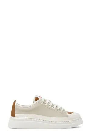 Camper Runner Up Twins Leather Platform Sneakers