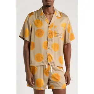 RIZORT Curly Camp Shirt - Tan