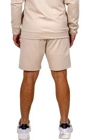 MACEOO Marthyr Pique Knit Shorts - Beige