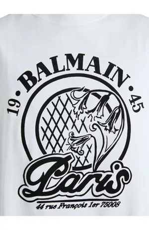 Balmain Flocked Quilted Tank Top