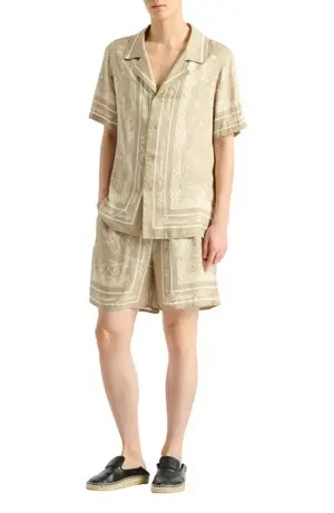 Balmain Printed Foulard Pyjama Shirt
