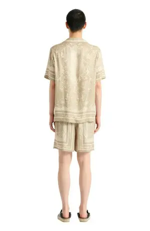 Balmain Printed Foulard Pyjama Shirt
