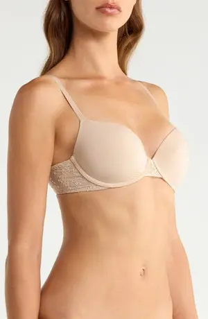 LAUREN INTIMATES Everyday Lace Underwire Demi Bra