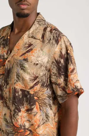 RIZORT Roger Camp Shirt - Orange