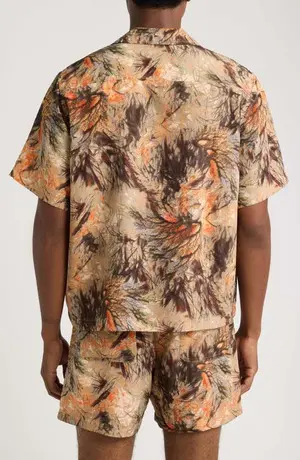 RIZORT Roger Camp Shirt - Orange