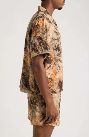 RIZORT Roger Camp Shirt - Orange