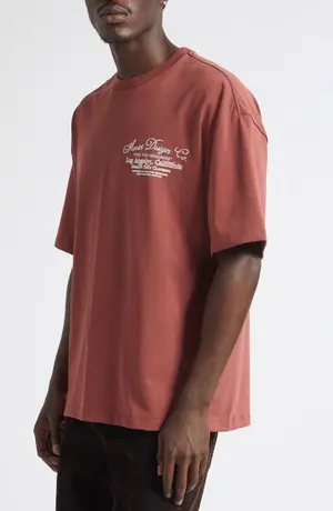 Amiri Oversize Dreamers Embroidered T-shirt