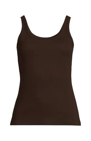 LANDS' END Micro Rib Go-to Layering Tank