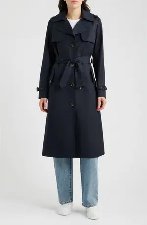 Sam Edelman Classic Belted Trench Coat