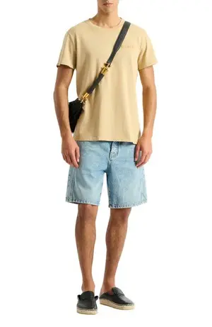 Balmain Embroidered Vintage T-shirt - Beige